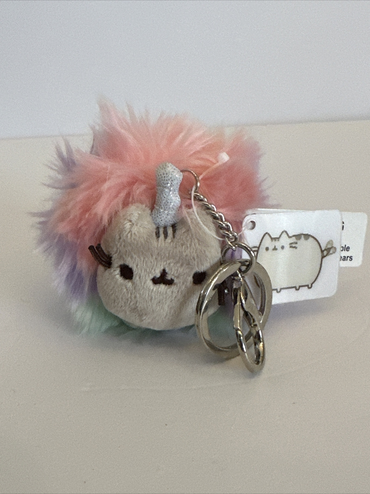 Pusheenicorn Pusheen Unicorn 4" Plush Poof Keychain | eBay