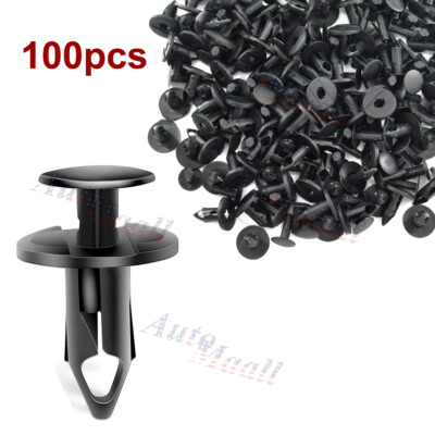 100pcs Clips Fender Bumper Rivets for GM 21030249 Ford N807389S ...