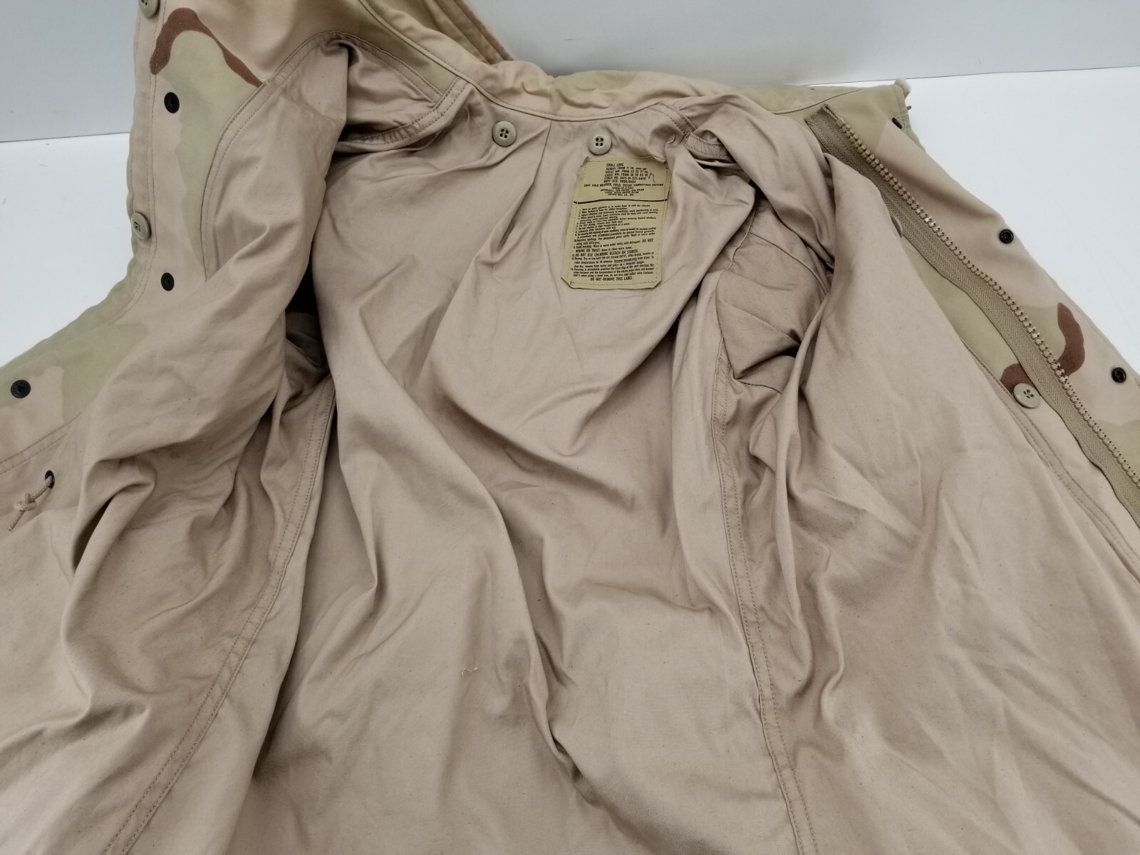 US Army M65 Cold Weather Field Jacket Desert Camo DCU… - Gem