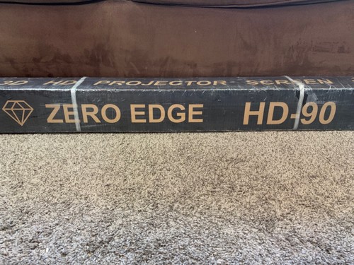 ZERO EDGE HDTV PROJECTOR SCREEN 72" | eBay