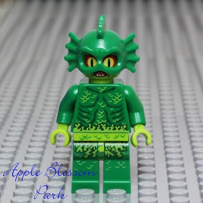 NEW Lego Green SWAMP CREATURE MINIFIG - Zombie Monster Fighters ...