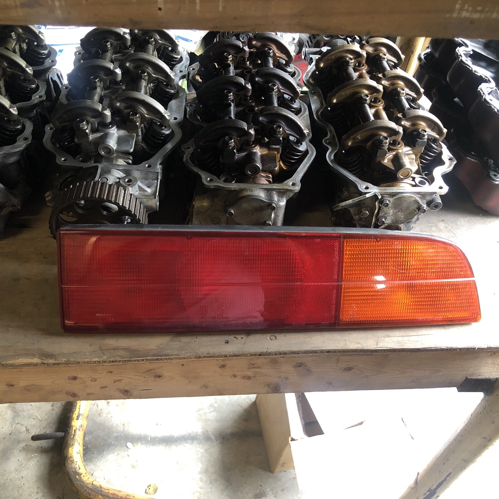 84-89 nissan z31 300zx tail lights Complete Set Right Left & 3rd Light ...