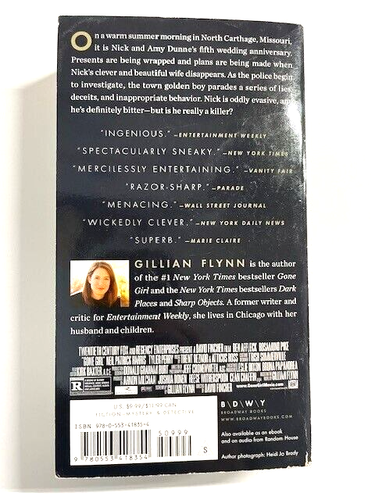 Gone Girl by Gillian Flynn (2014, US-Tall Rack Paperback, Movie Tie-In ...