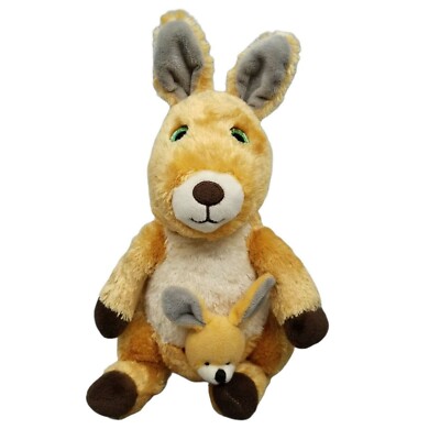Winkeez Kara Kangaroo Mother Joey 10" Plush Animal Soft MVP Plush | eBay