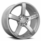 MRR VP5 Rim 18X9.5 5X120 Offset 20 Silver Machine Face (Quantity of 1 ...