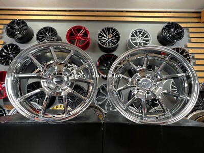 4 x 18 Inch 5x114.3 Ford Mustang Style Chrome Wheels: Shelby GT500 ...