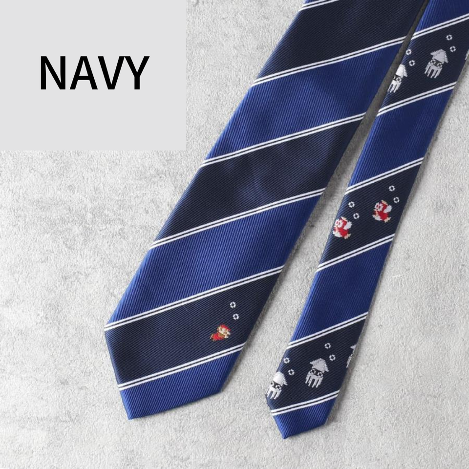 Nintendo Super Mario Bros Necktie Tie Stripe Videogame 3 Colors 1pc ...