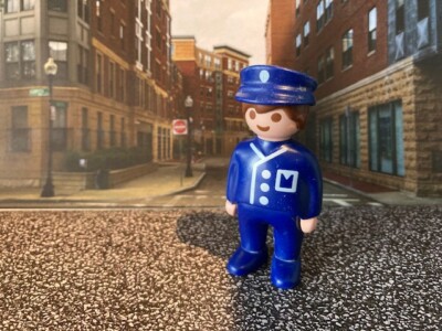 Playmobil 123 Policeman Figure Geobra Police Figure 1990 | eBay