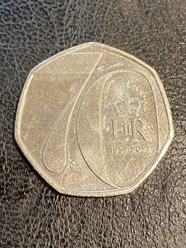 2022 Platinum Jubilee - Queens 70th - 50p Fifty Pence Coin | eBay UK