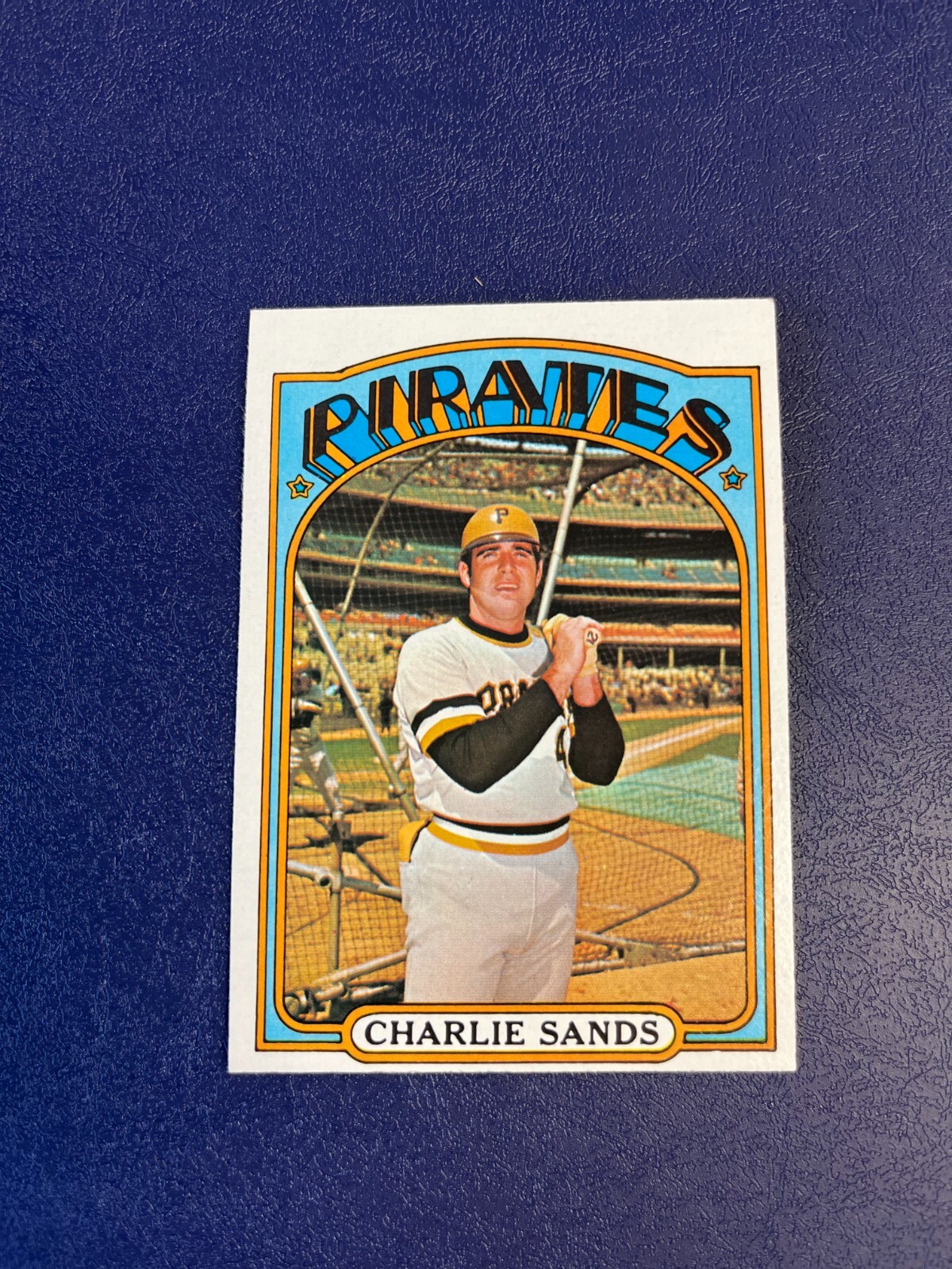 1972 Topps Baseball #538 Charlie Sands - Pirates - Tough High Number (2 ...