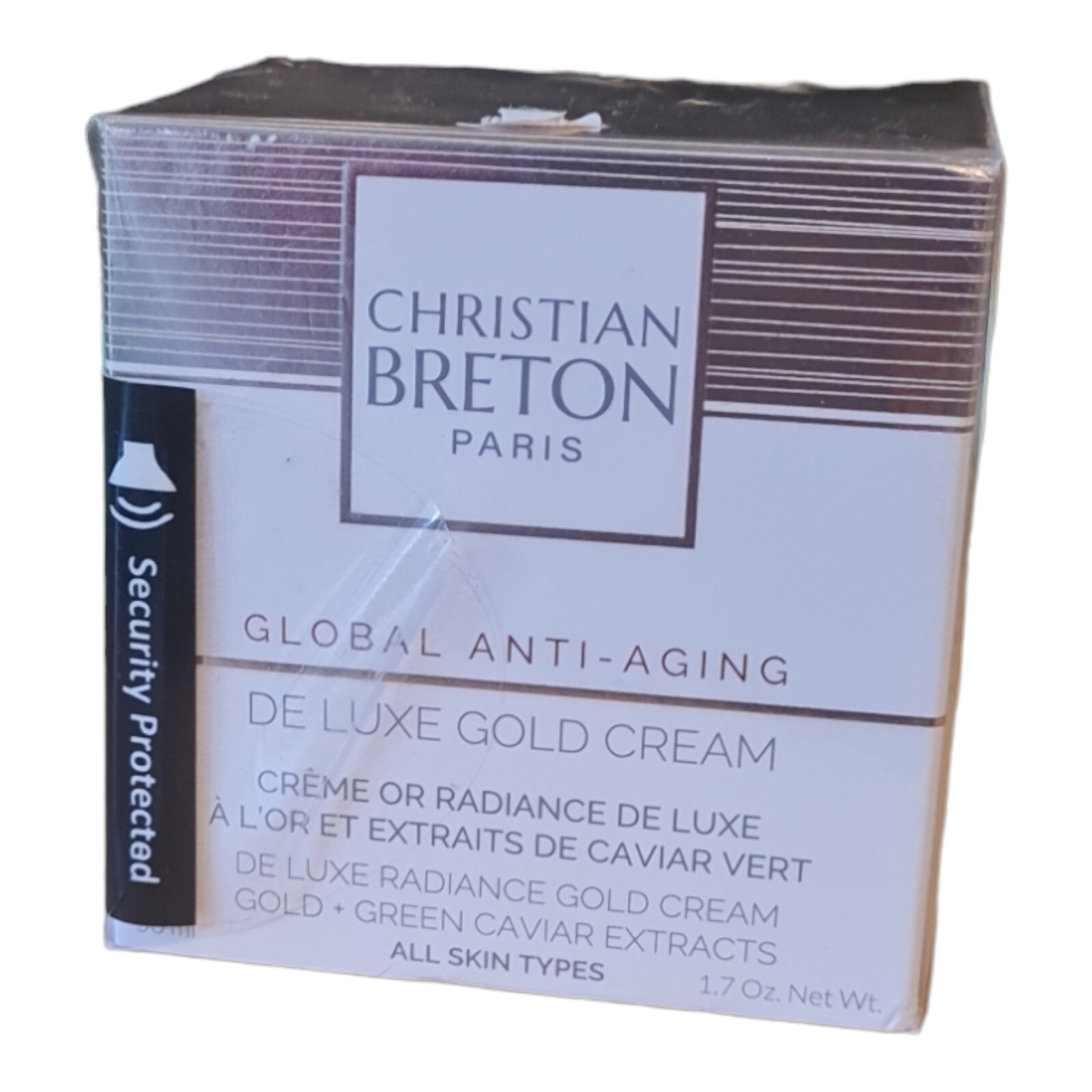100 Authentic Christian Breton De Luxe Gold Cream 50ml for sale online ...