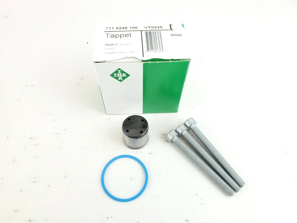 INA Audi VW Fuel Pump Cam Follower Kit 06D109309C w/ Bolts O-Rings A3 ...