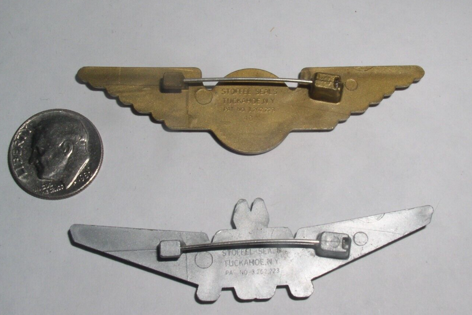 2x American Airlines & Delta Airlines Junior Plastic Pilot ~Stoffel ...