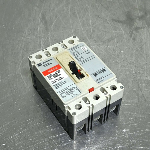 Eaton Circuit Breaker 65k HFD3070 70amp 600 volt 3 pole | eBay