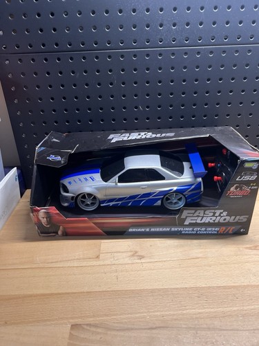 Fast & Furious Brian's Nissan Skyline GT-R (R34) 2.4 GHz Turbo Boost R ...