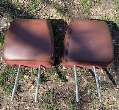 2009-2014 FORD EXPEDITION OEM FRONT SEAT HEADRESTS HEAD REST BLACK ...