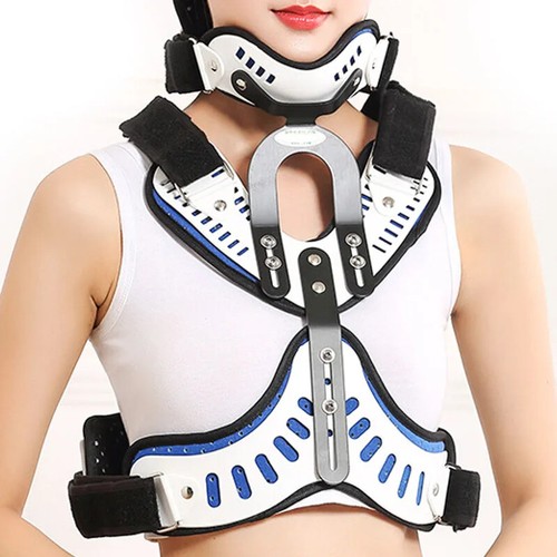 Adjustable Cervical Collar Spine Thoracic Orthosis Head Chest Neck ...