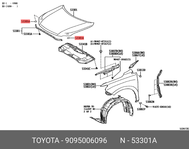 TOYOTA 9095006096 online kaufen | eBay
