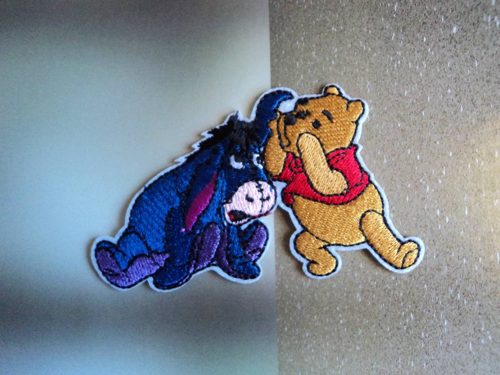 Winnie the Pooh Eeyore Patches Embroidered Cloth Applique Badge Iron ...