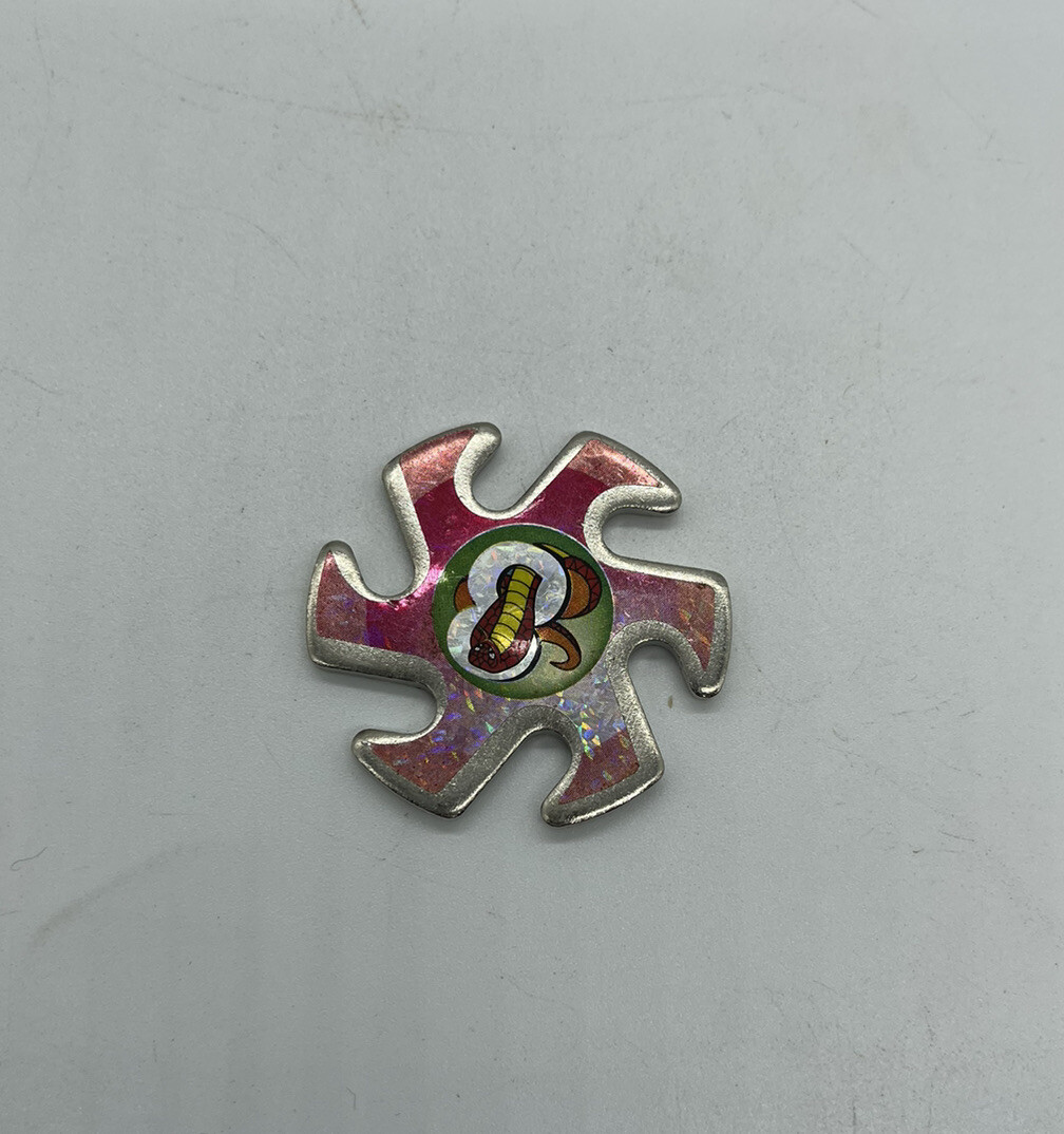 Red Cobra Saw Blade Metal Pog Slammer Pogs | eBay