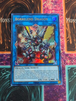 Yu-Gi-Oh! Borrelend Dragon GFP2-EN006 1st Edition Ultra Rare NM | eBay