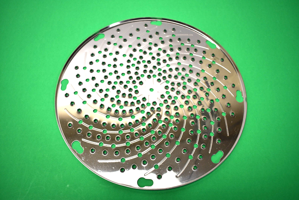 Fine & Hard Cheese Grater Shredder Disc for Pelican Head Univex mixer ...