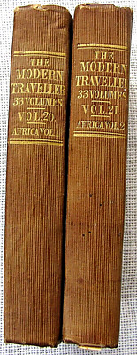 The Modern Traveller Africa by Josiah Conder 2 vol engraved illust, 1st ed. 1829 | eBay