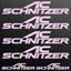 AC SCHNITZER aufkleber sticker decal tuning Auto Car 6 Stücke Pieces | eBay
