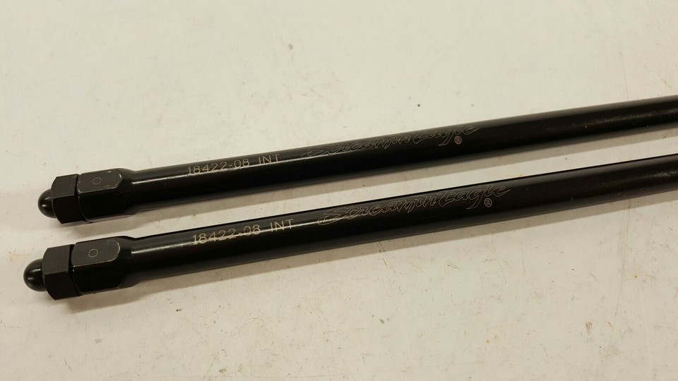 Harley Screamin Eagle Adjustable pushrods PN 18422-08 INT SET OF 2 | eBay