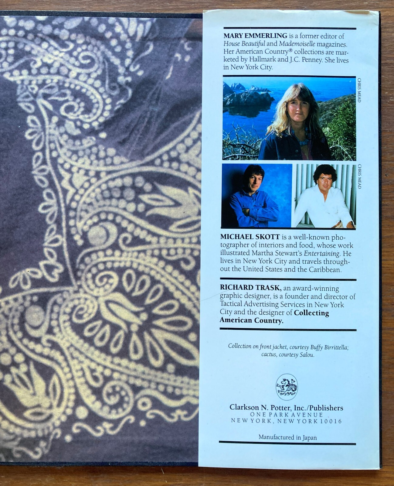 Mary Emmerling’s American Country West Style and Source Book Carol Sama ...