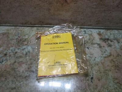 MMK MATSUMOTO CHUCK OPERATION MANUAL ZKV/ZKP TYPE SERIES HYDRAULIC ...