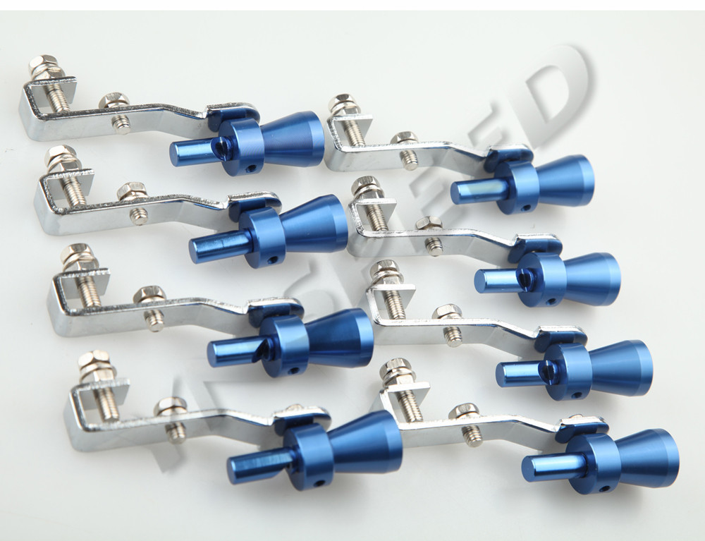 8PCS Universal Turbo Sound Exhaust Whistle / Fake Blowoff BOV Simulator ...