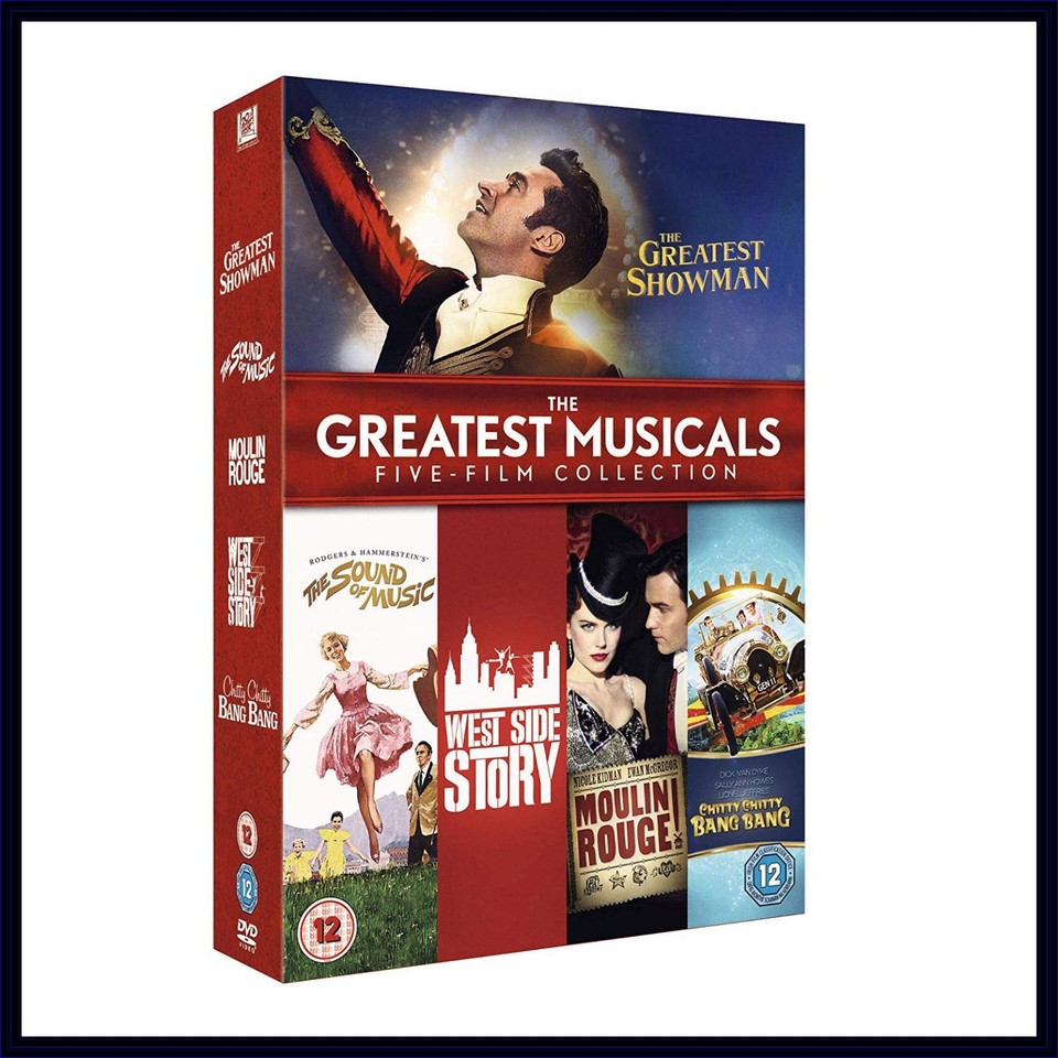 THE GREATEST MUSICALS 5 FILM COLLECTION BRAND NEW DVD BOXSET | eBay