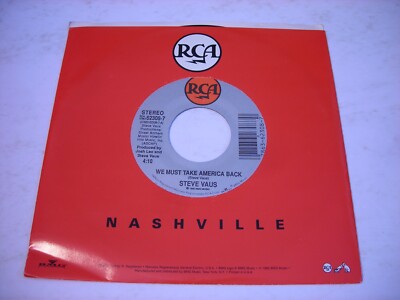 w SLEEVE Steve Vaus Take America Back / Never Had Chance 1992 Stereo ...