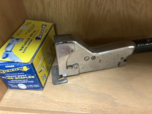 Vintage Arrow HT65 Slap Stapler / Tacker. Heavy Duty. | eBay