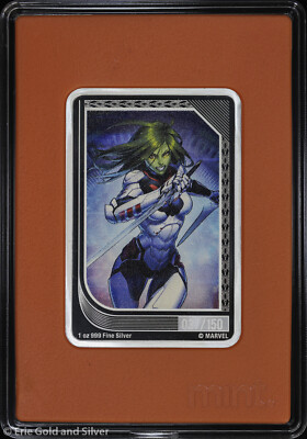 2023 Niue Orange Marvel Mint Trading Coin | Gamora 037/150 | eBay