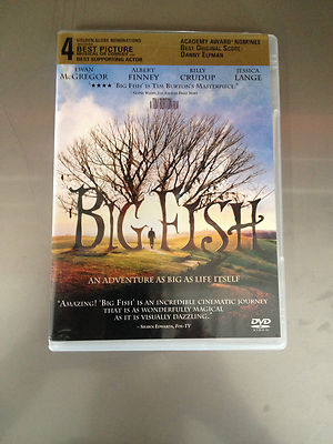 BIG FISH - DVD - Ewan McGregor, Albert Finney, Billy Crudup, Jessica ...