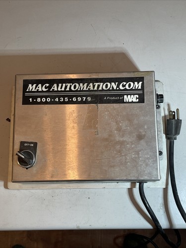 Mac Automation STSE36L 115V Variable Speed Conveyer Controller Box ...