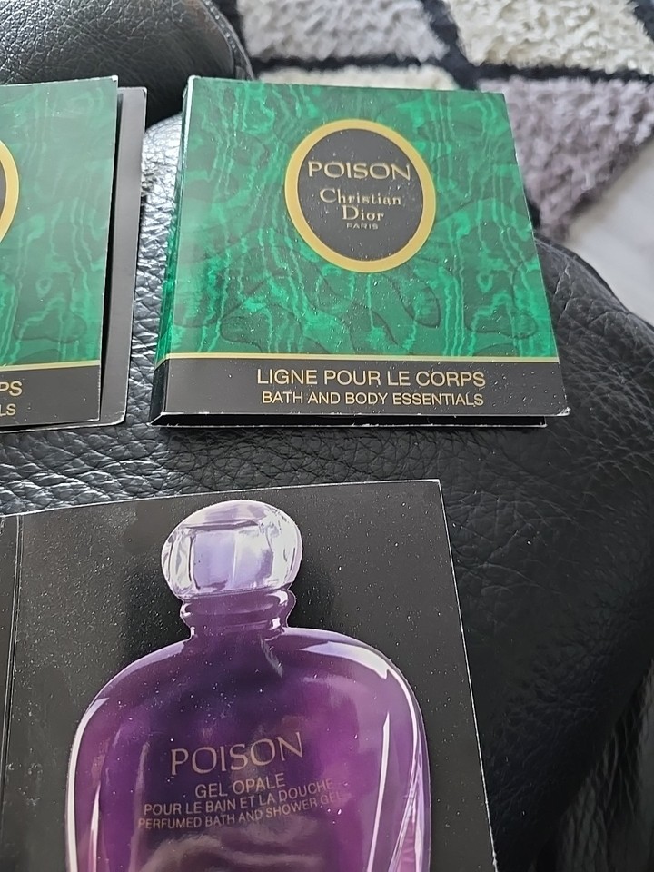 Christian Dior Poison Bath & Body Perfumed Body Lotion & Shower Gel New ...