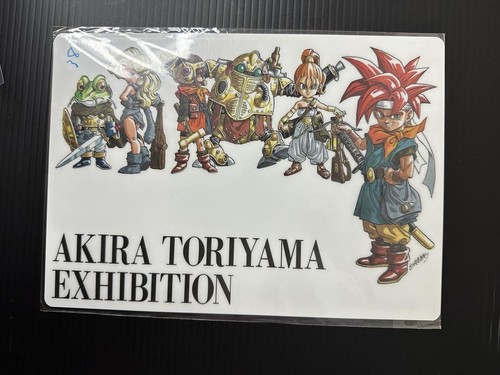 Chrono Trigger Akira Toriyama World Exhibition Limited Edition Desk Mat ...
