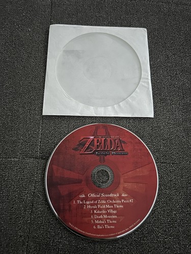 The Legend of Zelda Twilight Princess 2006 Original Soundtrack Music CD ...