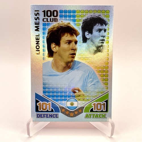 Topps Match Attax 2010 World Stars - Hundred 100 Club - Lionel Messi ...