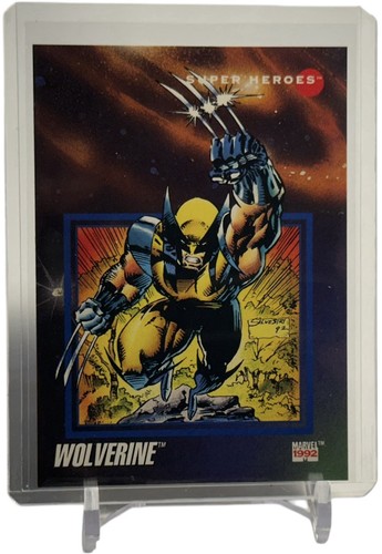 Wolverine 1992 Impel Marvel Universe Card #38 W/Top Loader & Ebay ...