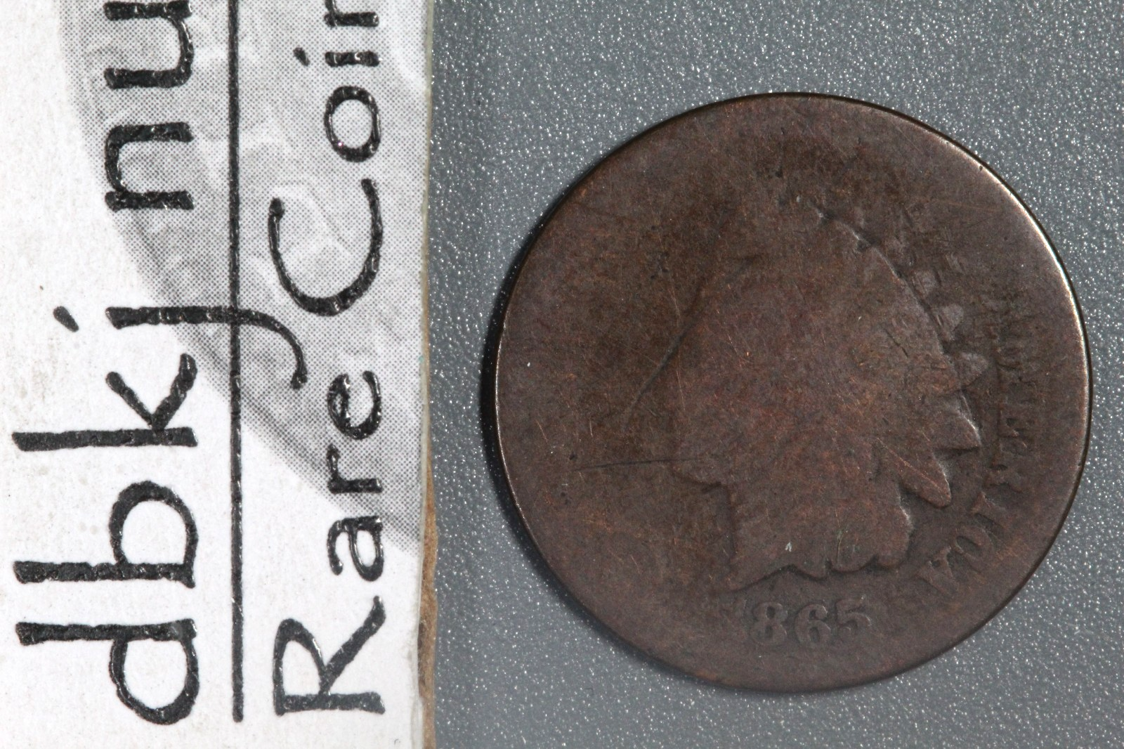 1865 - Indian Head 1¢ Cent Penny - Fr - Fair - Fancy 5 dbkjA | eBay