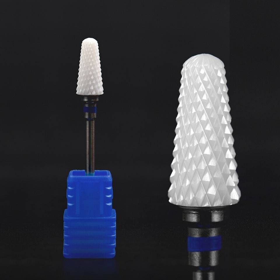 Ceramic Carbide Nail Drill Bit 3/32" Electric Nail File Manicure ...