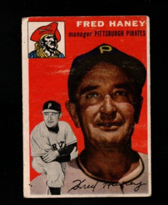 24921* 1954 Topps # 75 Fred Haney | eBay