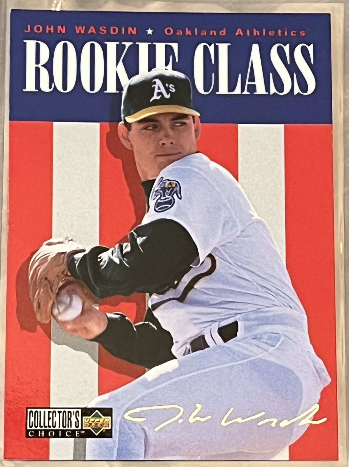 1996 UD Collector's Choice Silver Signature Rookie Class #15 JOHN ...