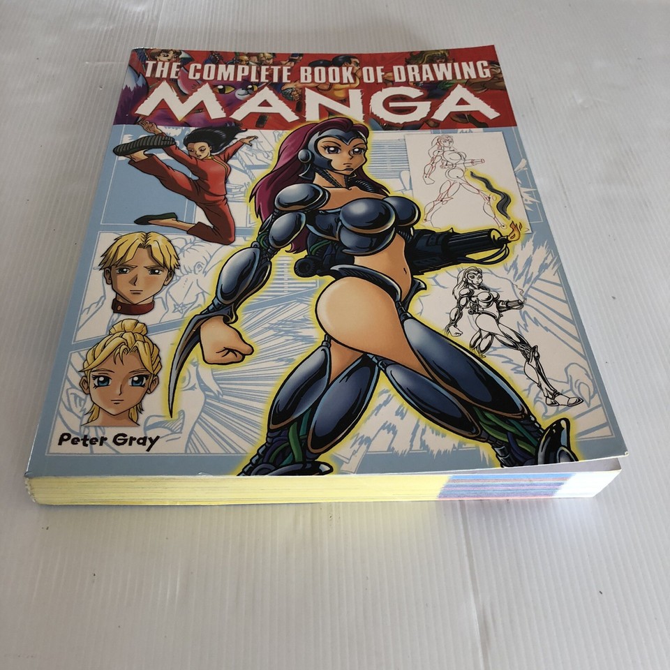 THE COMPLETE BOOK OF DRAWING MANGA BY PETER GRAY (paperback 2007 ...