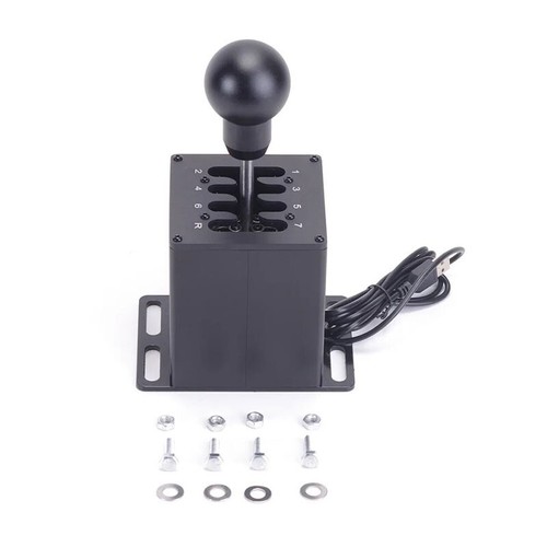 Simplayer HQS-R7 6+R Racing Shifter w/ Round Handle for Logitech G27 ...