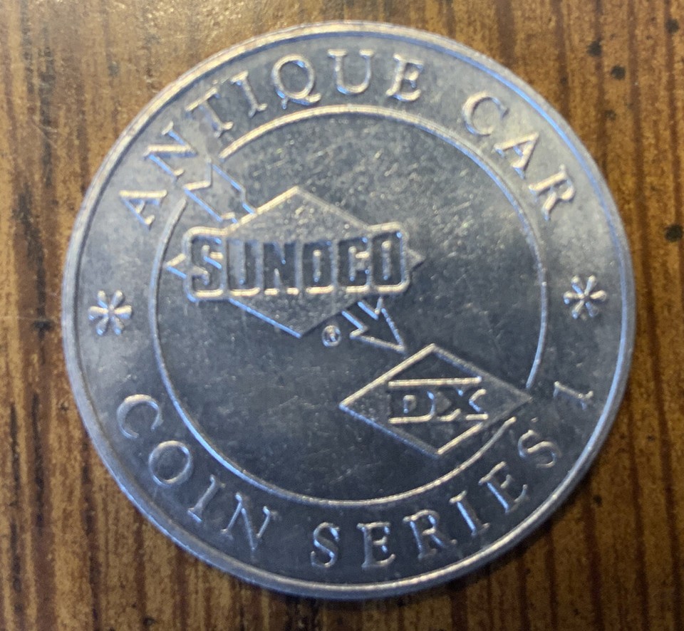 Sunoco Antique Car Coin Series 1 - 1915 Packard Twin Six | eBay